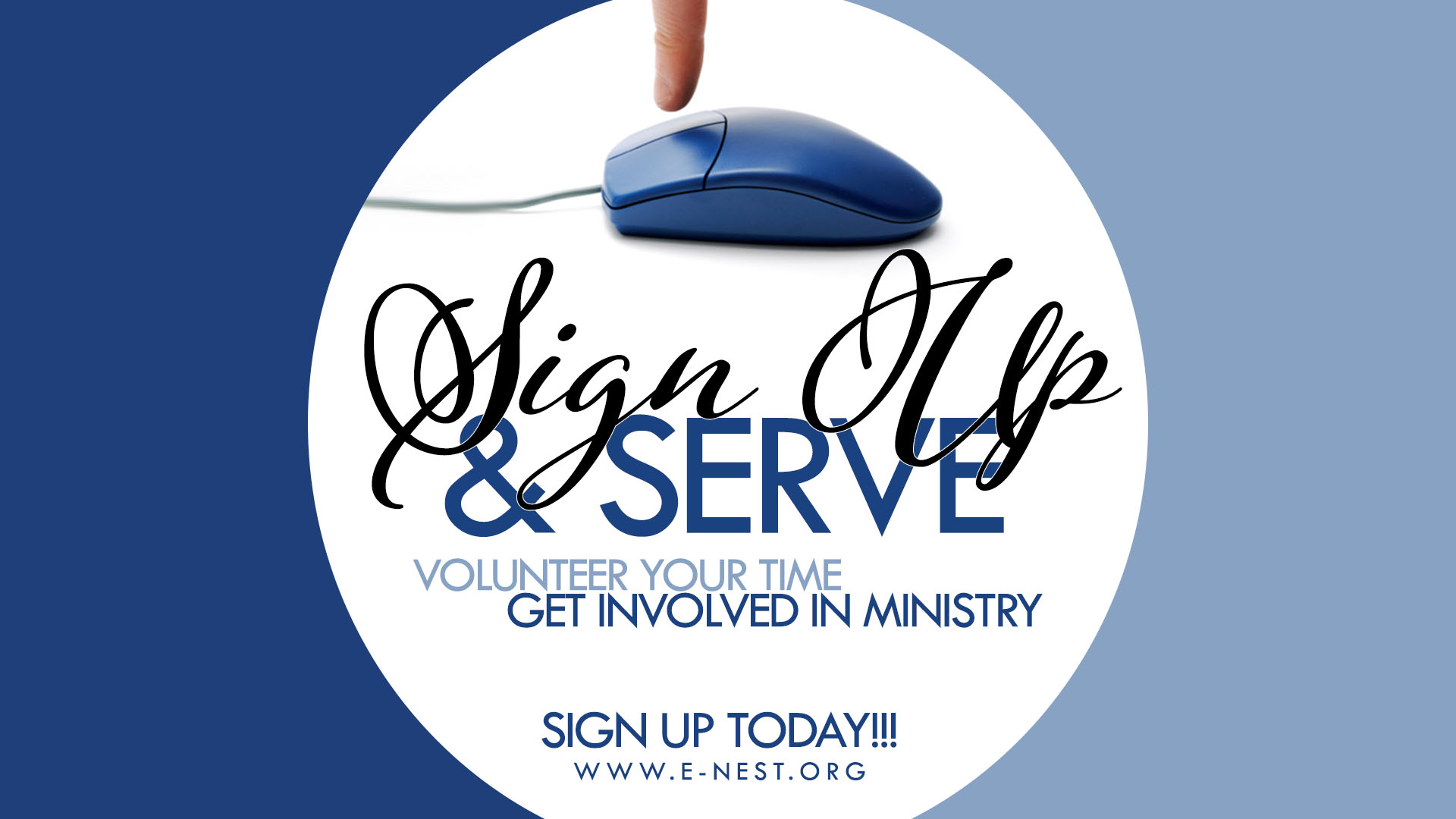 Ministry Signup Form – Eagles' Nest Ministries Church